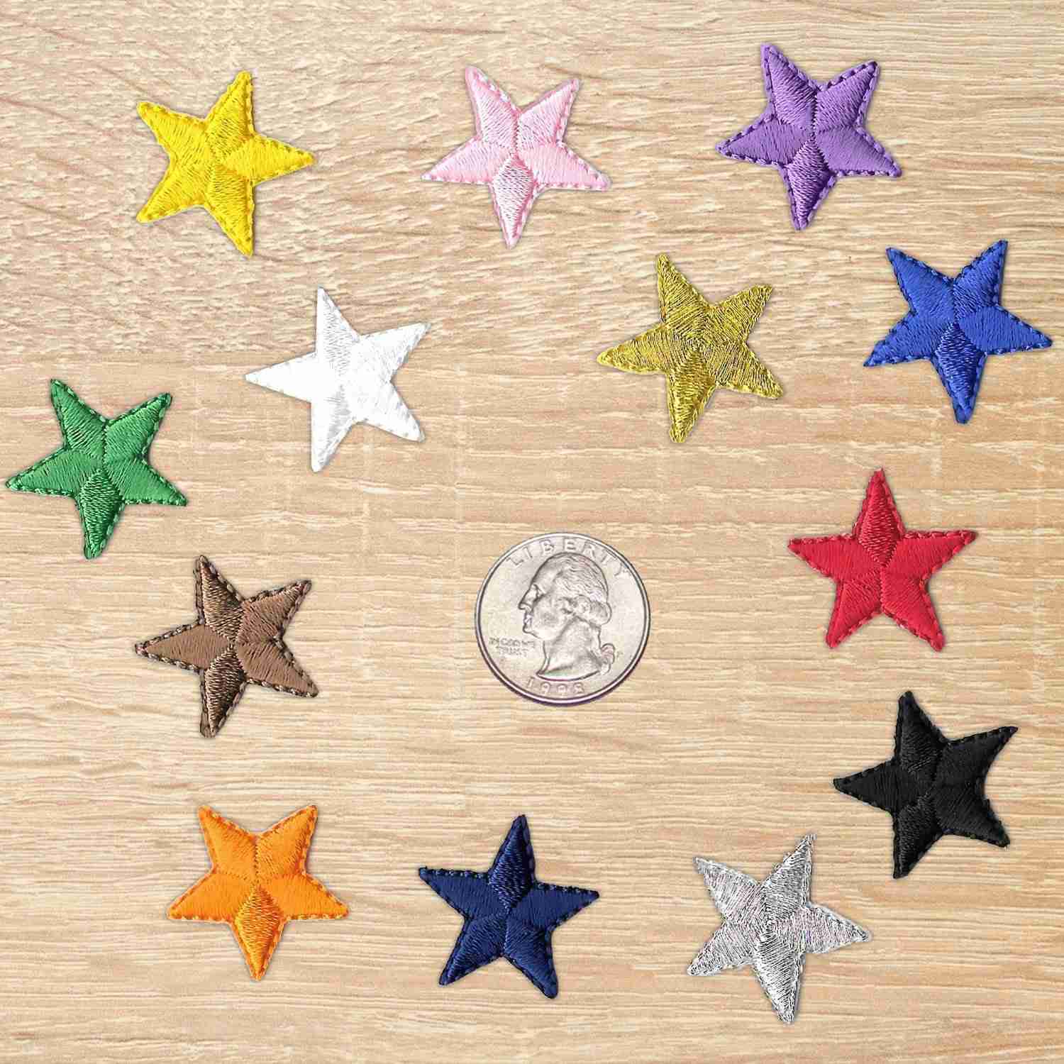 Star Patches Iron On Appliques – Laughing Lizards