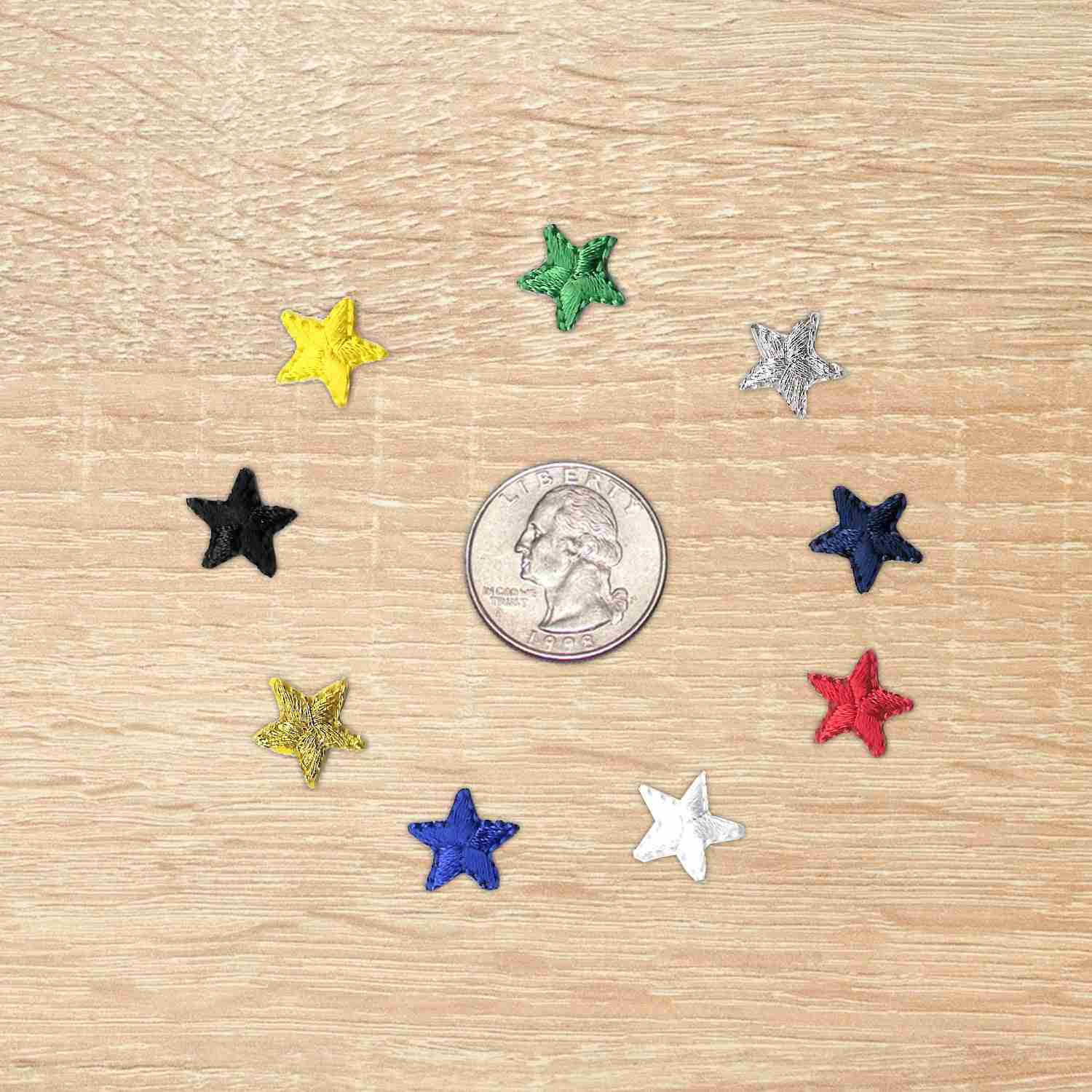 Star Patches Iron On Appliques – Laughing Lizards