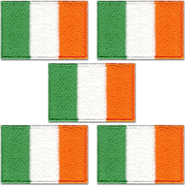 Small Irish Flag Iron On Patriotic Patch Applique – Laughing Lizards