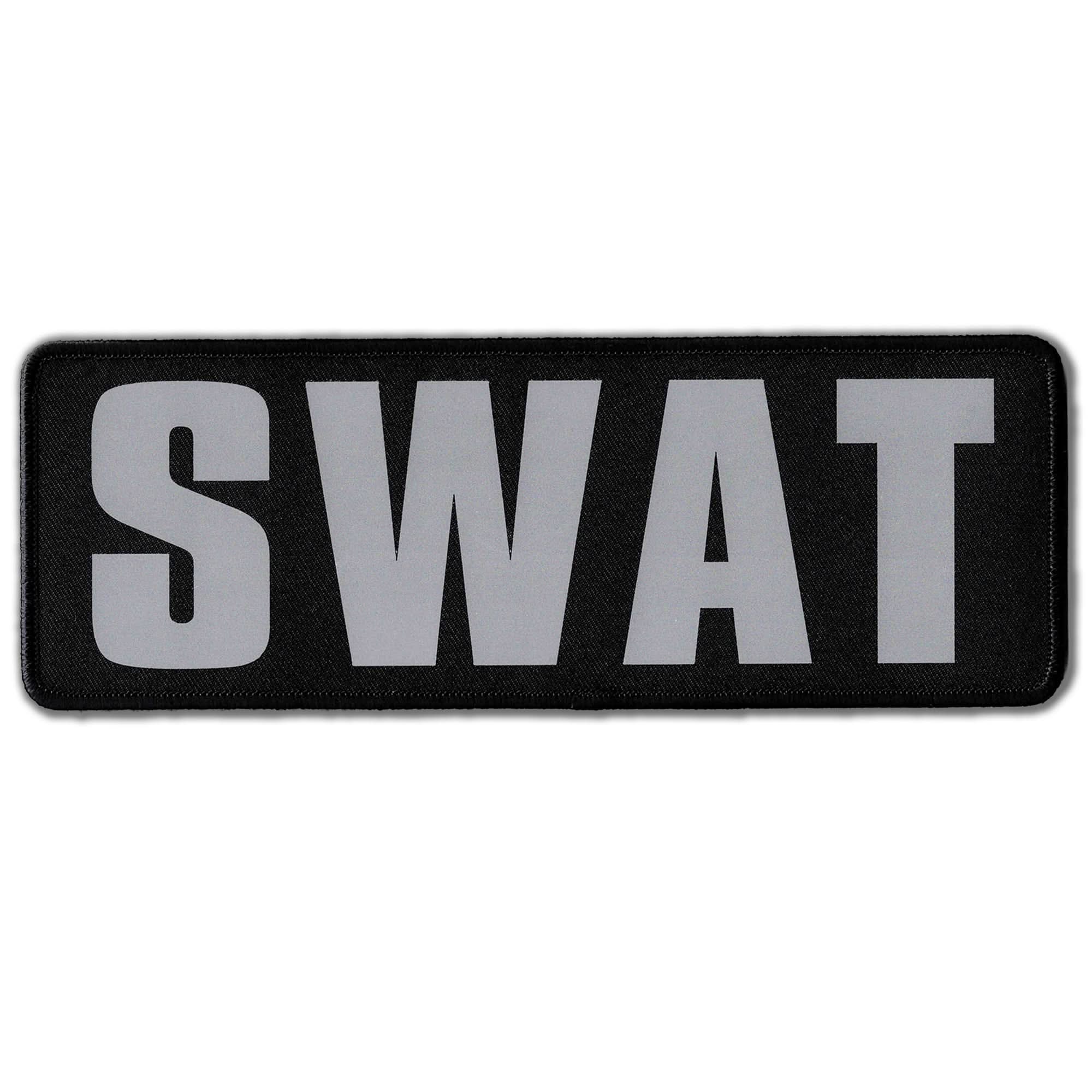 Swat Patch - Ultra Reflective Hook and Loop Patch for Tactical Vest ...